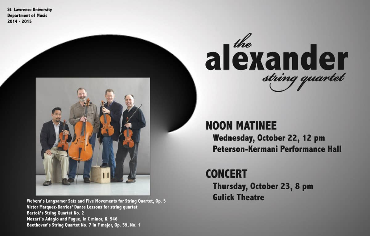 Dance Lessons for String Quartet | Alexander String Quartet