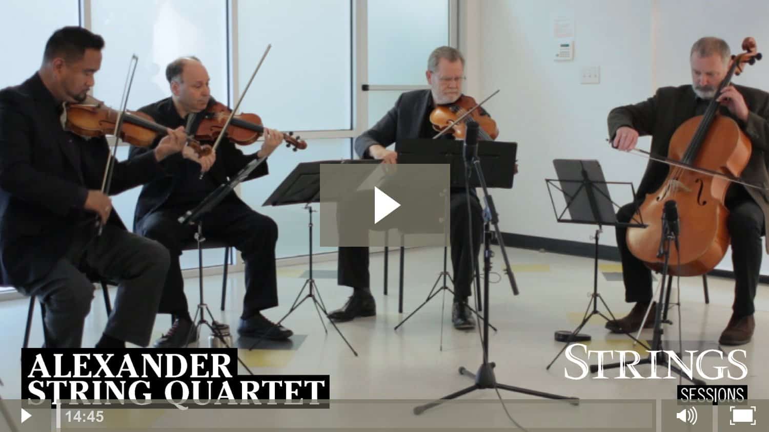 Strings Sessions Video | Alexander String Quartet